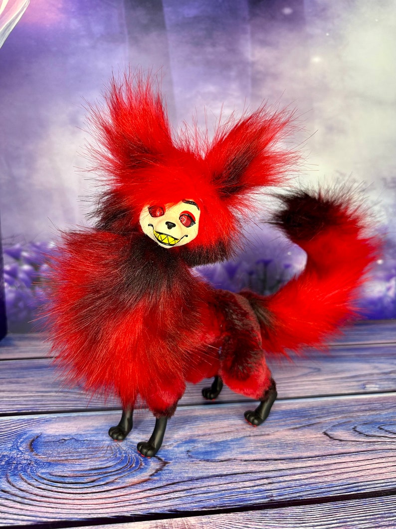 Alastor Doll, Poseable Plush, Hazbin Hotel Fan Art - Etsy