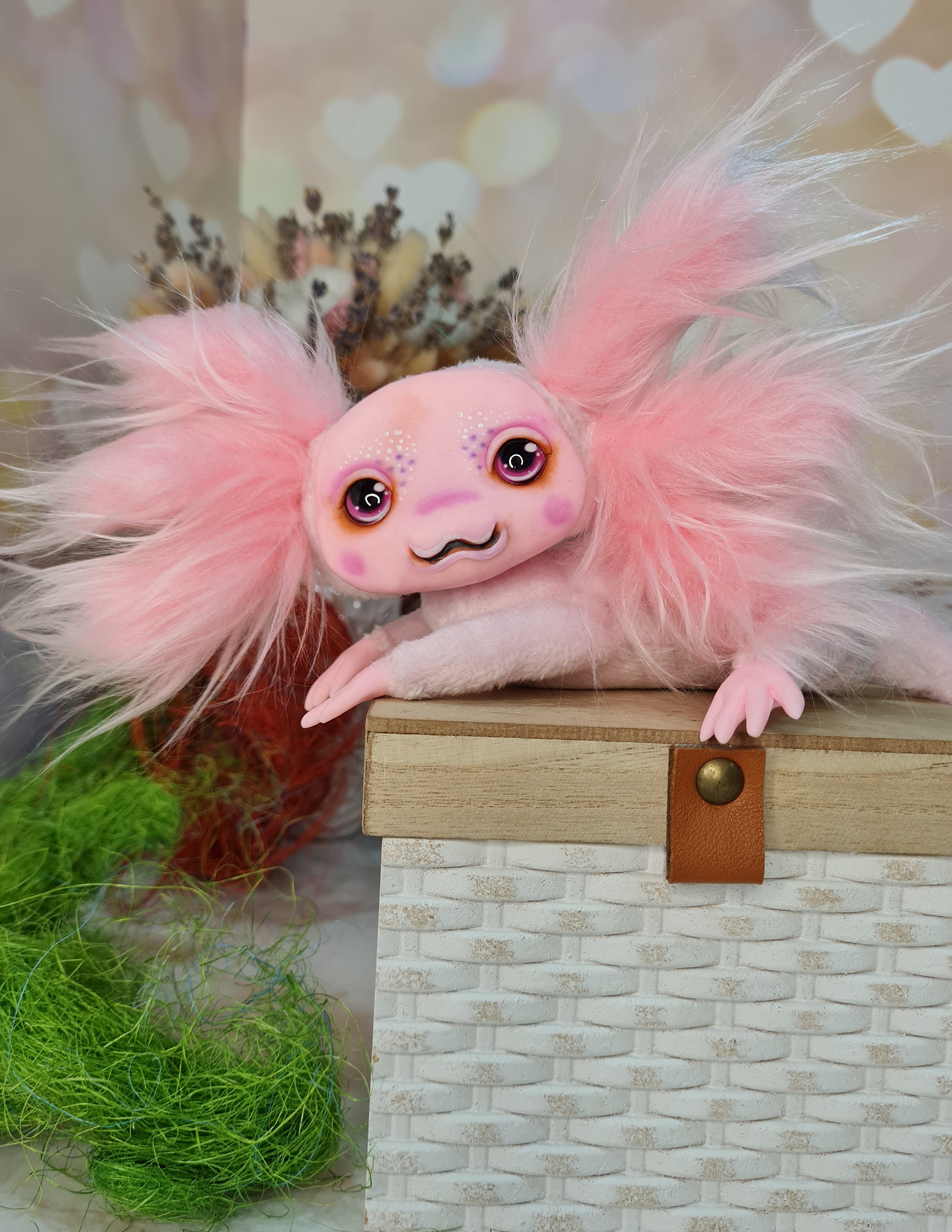 Axolotl Axolotl Doll Poseable Art Doll - Etsy Canada