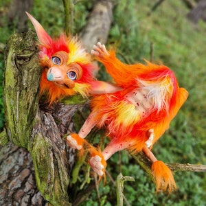 Made to Order! Fiery From Labyrinth, Fiery, Poseable Art Doll - Etsy