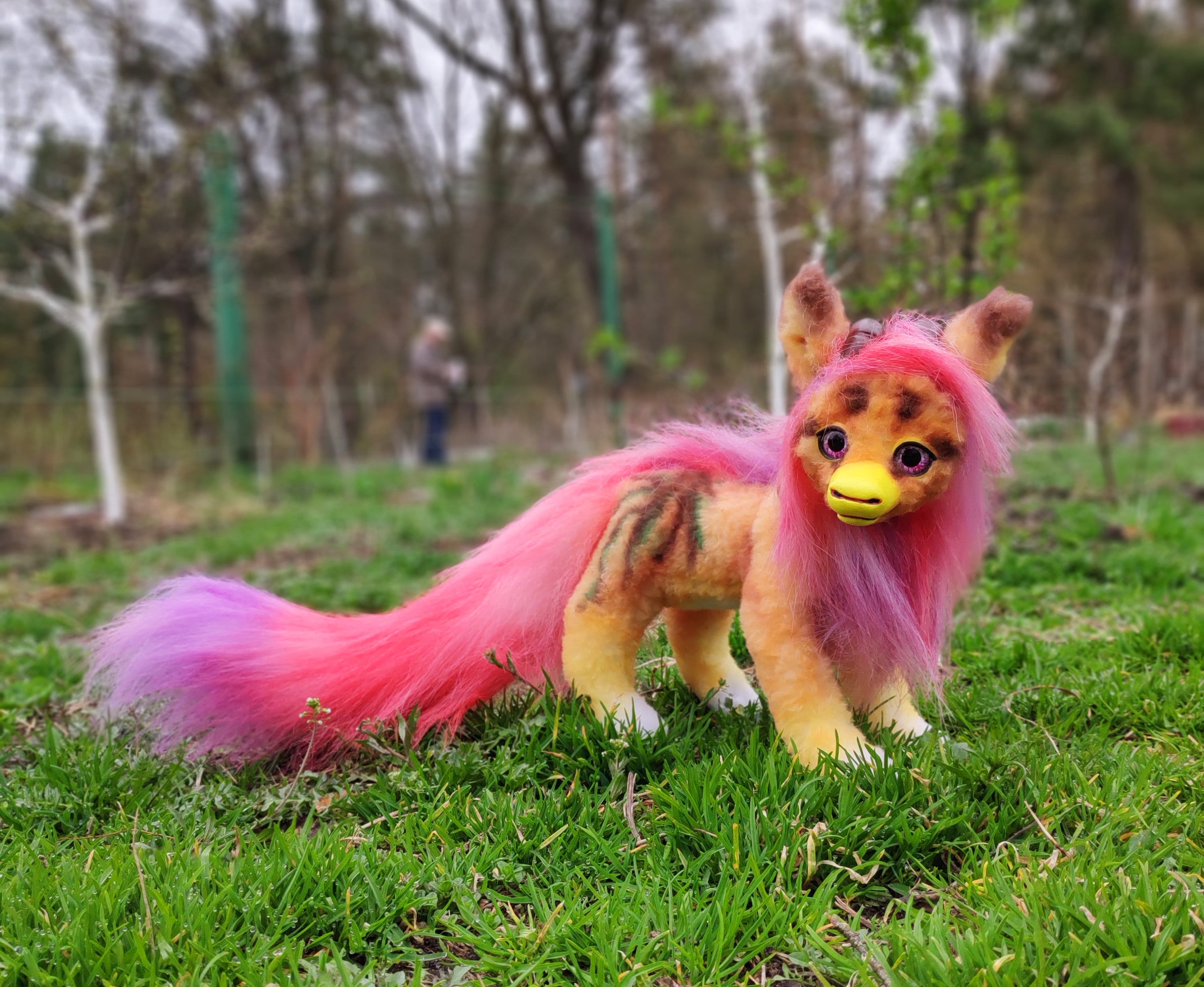 Dragon Flower realistic Dragon. artist Handmade collectible | Etsy