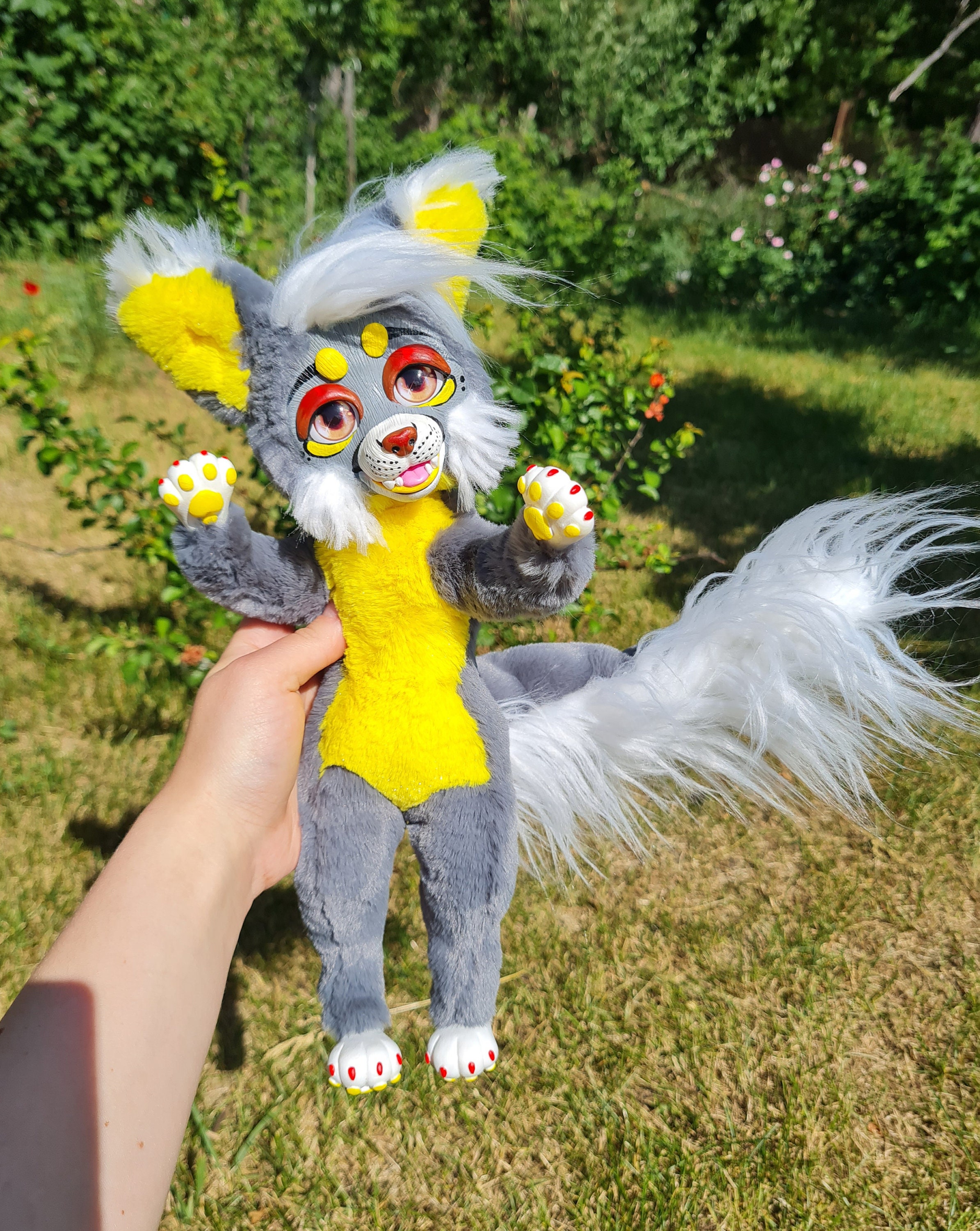 Fantasy Cat Plush Cat Handmade Lynx - Etsy