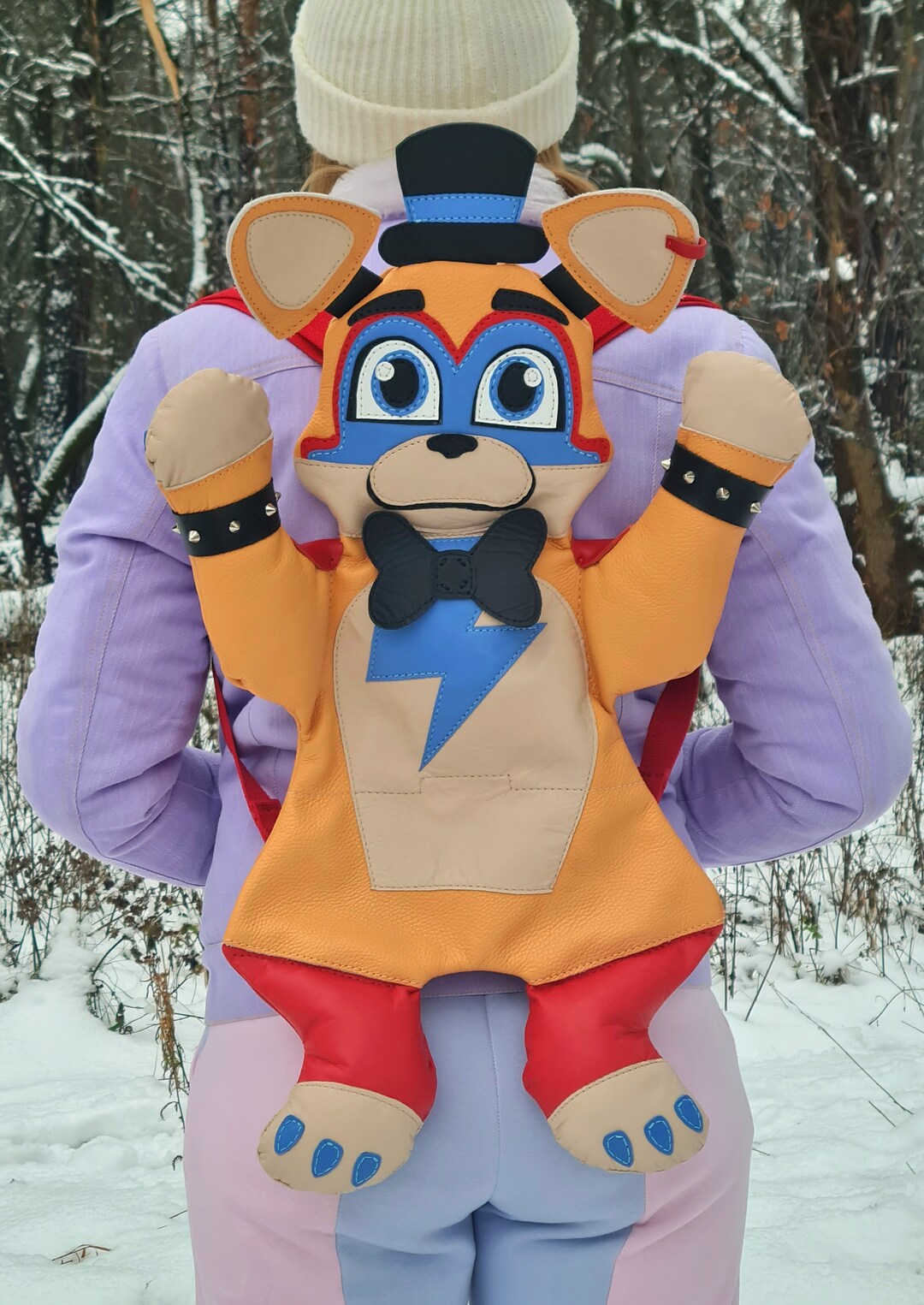 Backpack Freddy Backpack Furry Bag Furry Backpack Fnaf - Etsy