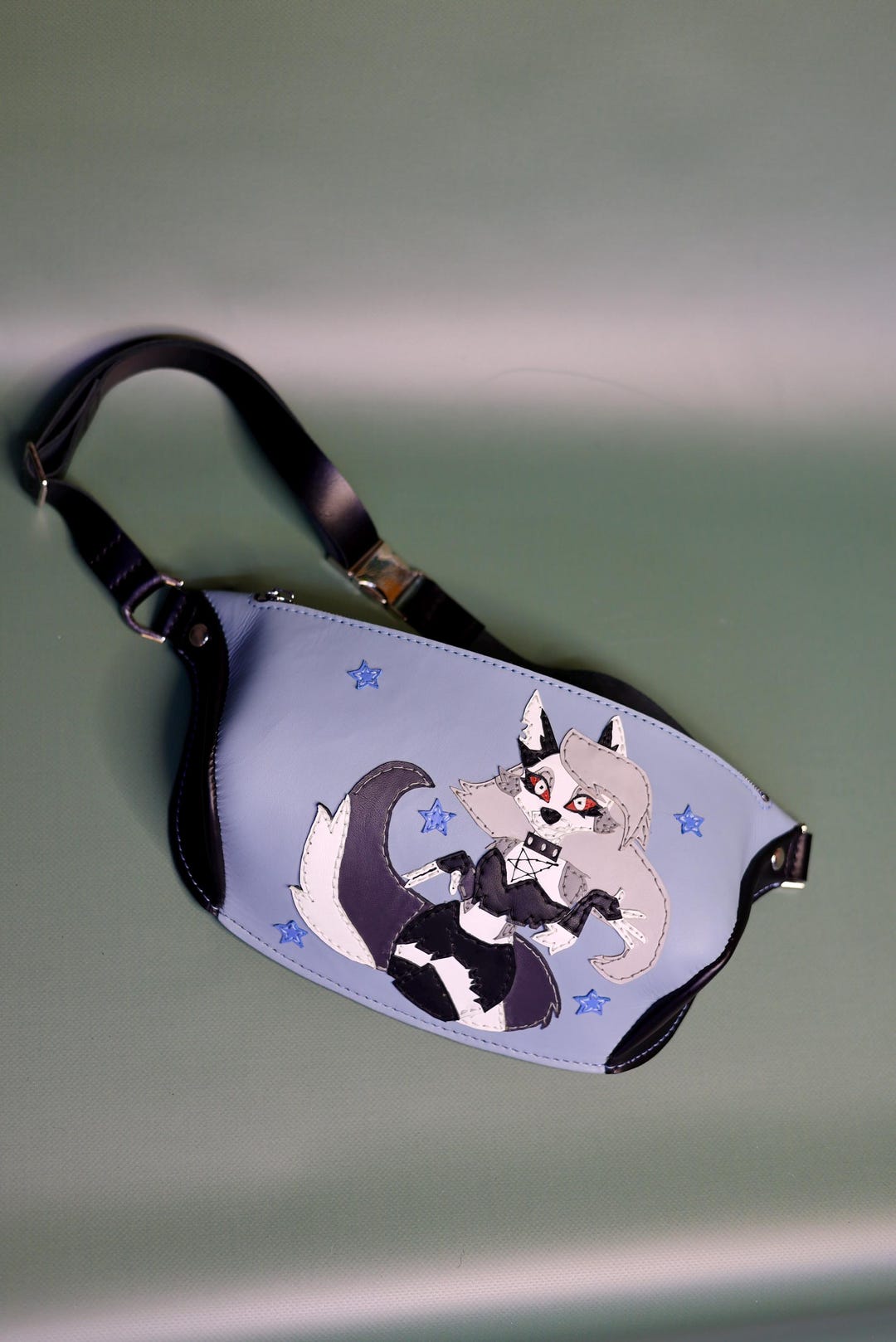 Handcrafted Loona Leather Banana Bag, Anime Style, Shoulder Bag - Etsy