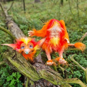 Made to Order! Fiery From Labyrinth, Fiery, Poseable Art Doll - Etsy