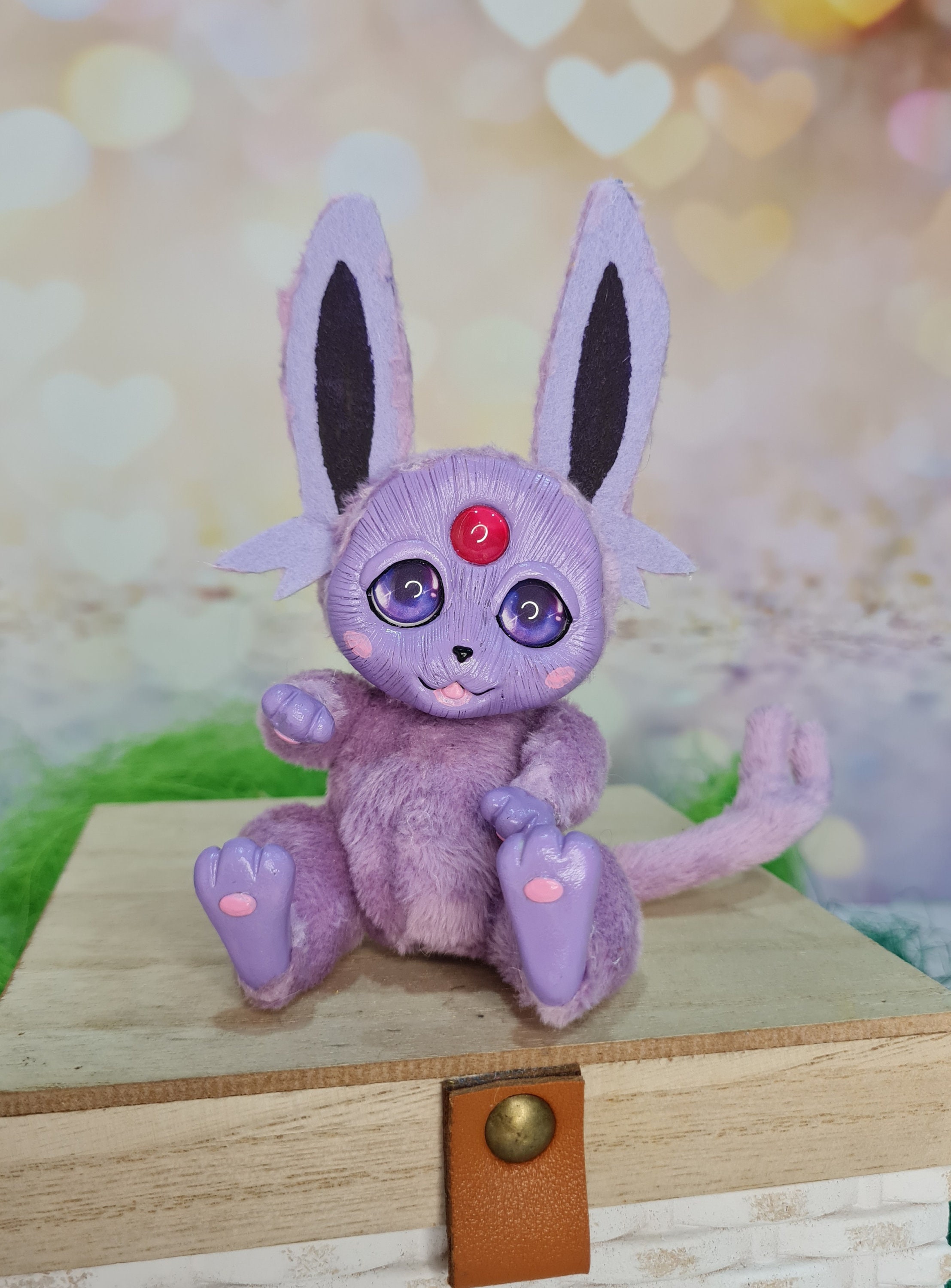 Pokémon Espeon, Poseable Art Doll - Etsy