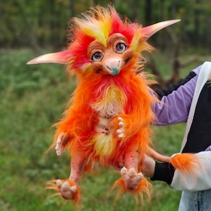 Made to Order! Fiery From Labyrinth, Fiery, Poseable Art Doll - Etsy