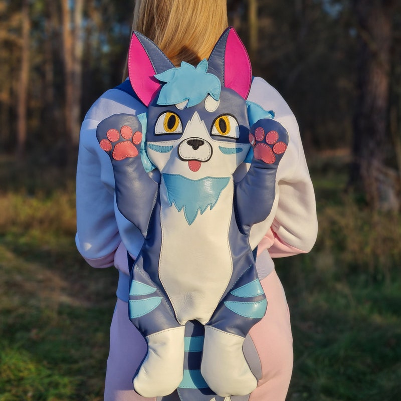 Cat Backpack - Etsy