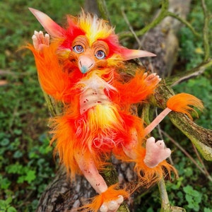Made to Order! Fiery From Labyrinth, Fiery, Poseable Art Doll - Etsy