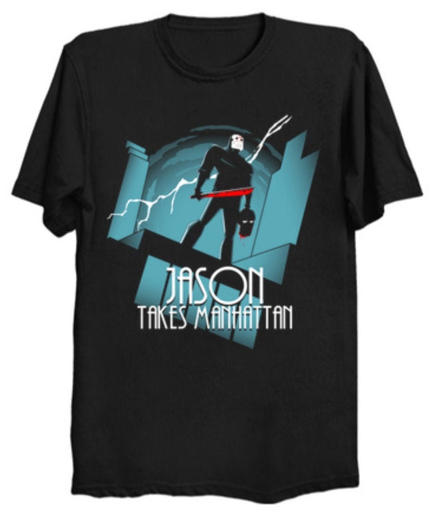 Animated Jason T-shirt, Animated Jason Shirt, Animated Jason Tee ...