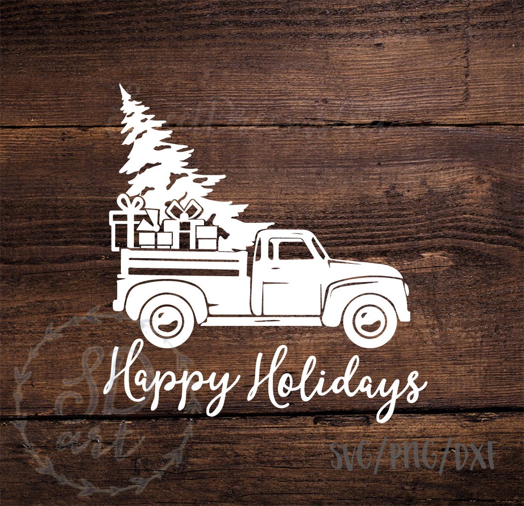 Happy Holidays Svg, Christmas Svg. Christmas Holidays Svg File, Merry ...