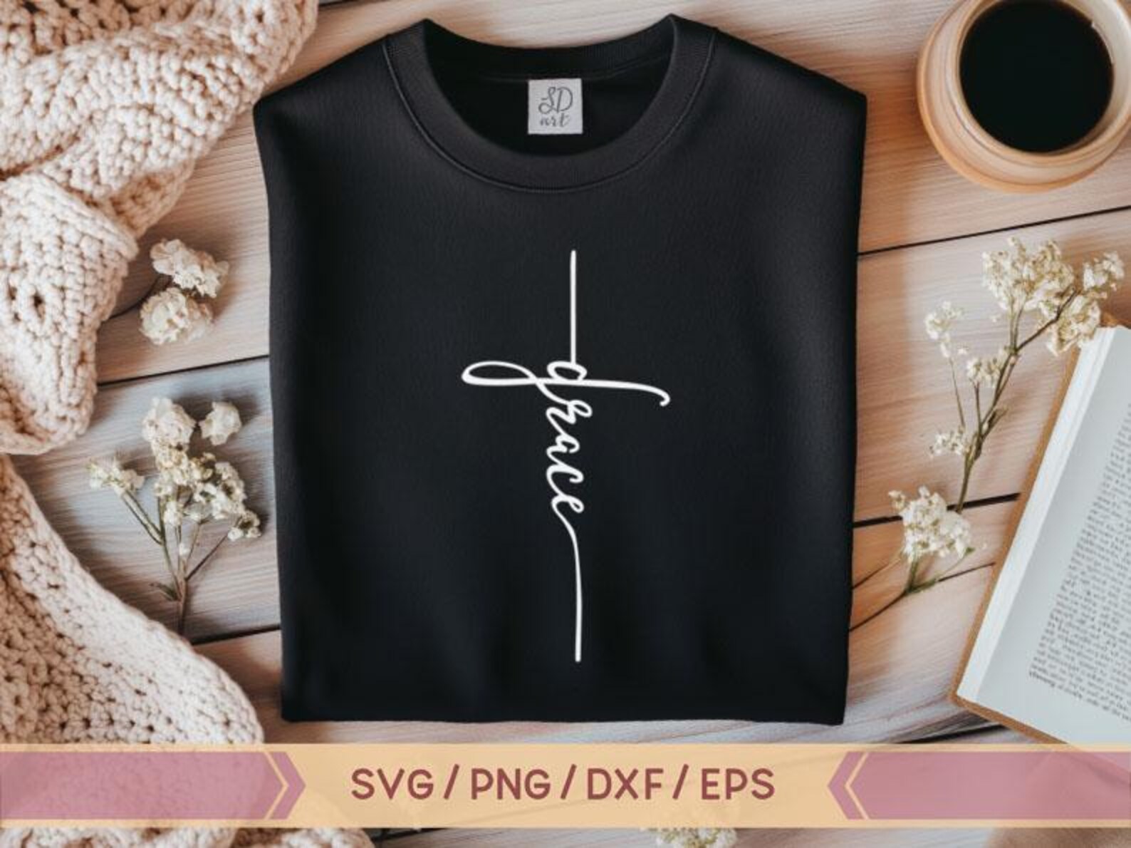 Grace Svg, Grace Cross Svg, Cross Grasse Svg, God is Greater Svg File ...