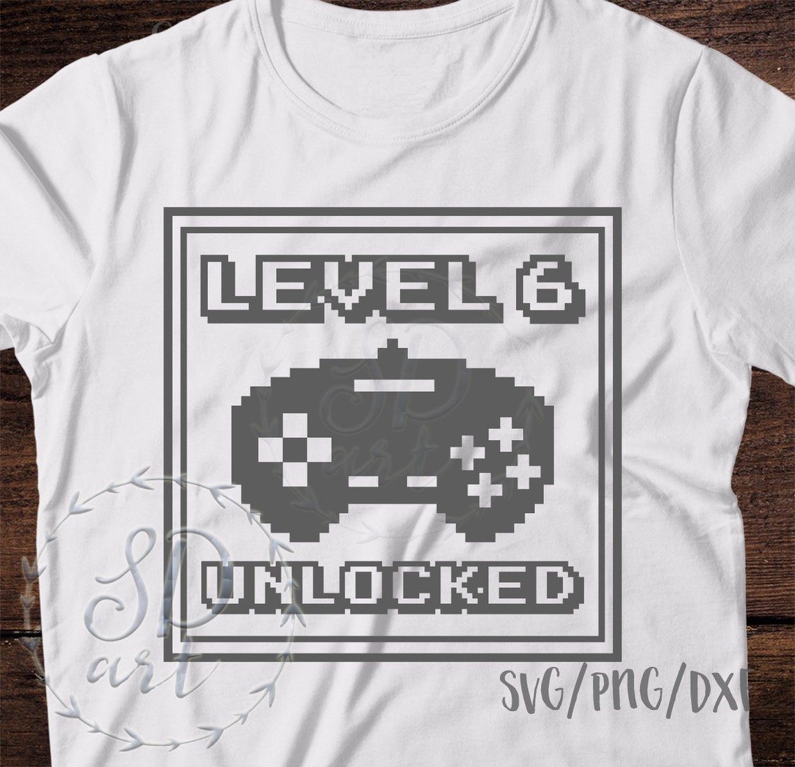 Level 6 Unlocked Svgbirthday Boy 6 Years Old Svg Level 6 - Etsy