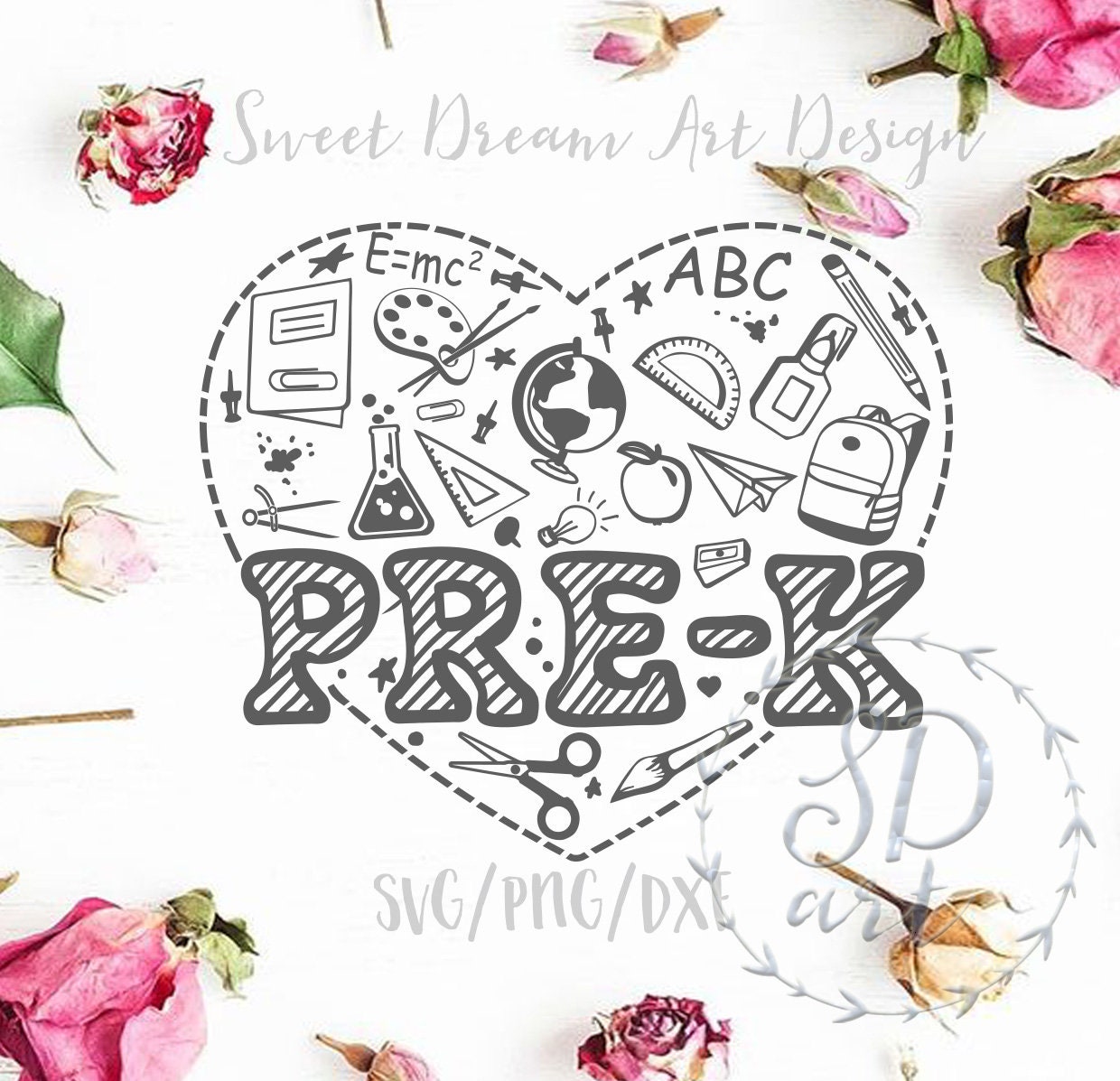 Pre-k Svg Back to School Svg Back to School Svg First Day - Etsy