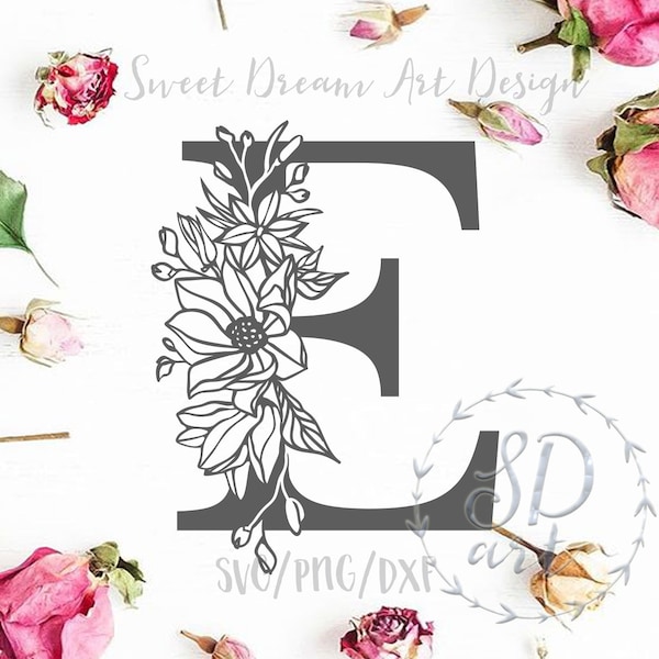Decorative Letter E - Etsy