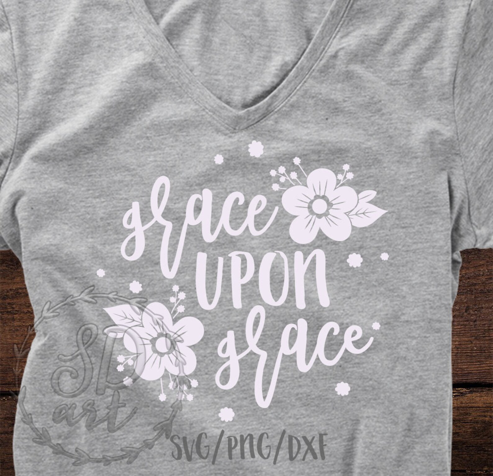 Grace Upon Grace SVG Grace svg file Religious SVG Bible | Etsy