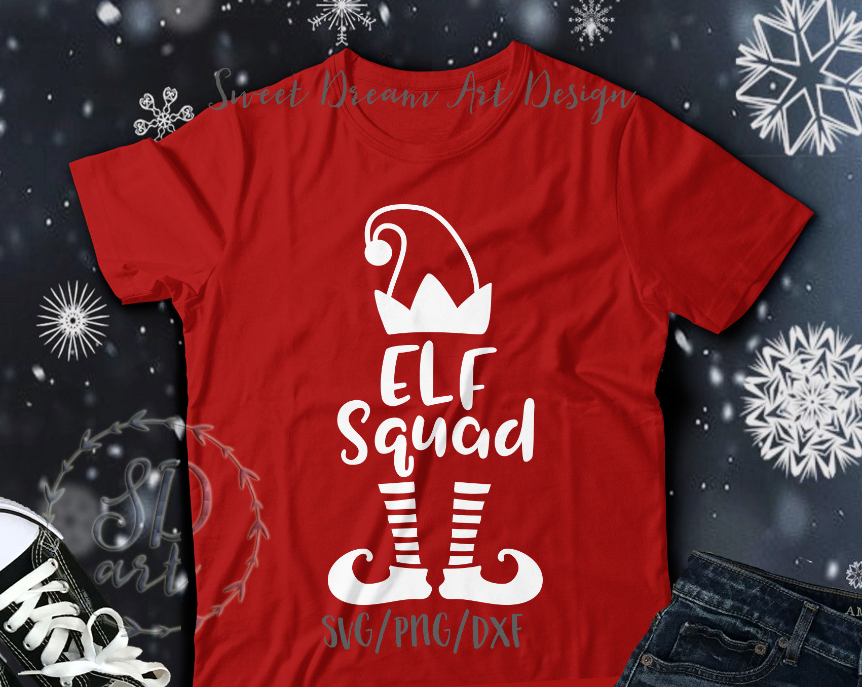 Elf Squad Svg Elf Svg Funny Christmas Svg Funny Elf - Etsy