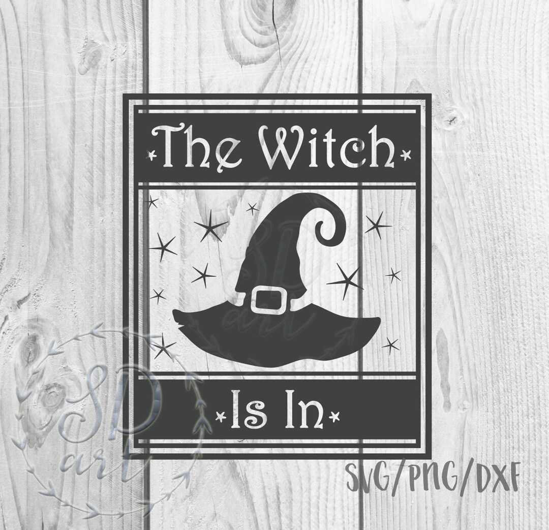 Die Hexe ist in Svg Hexen Svg Hexe Svg Salem Svg Halloween - Etsy ...