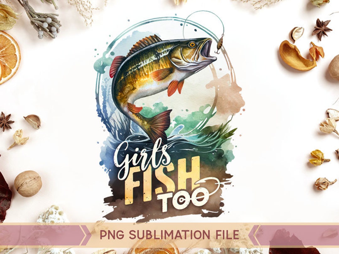 Girls Fish Too Png, Girls Fish Png, Girls Fishing Png, Fishing Girl Png ...
