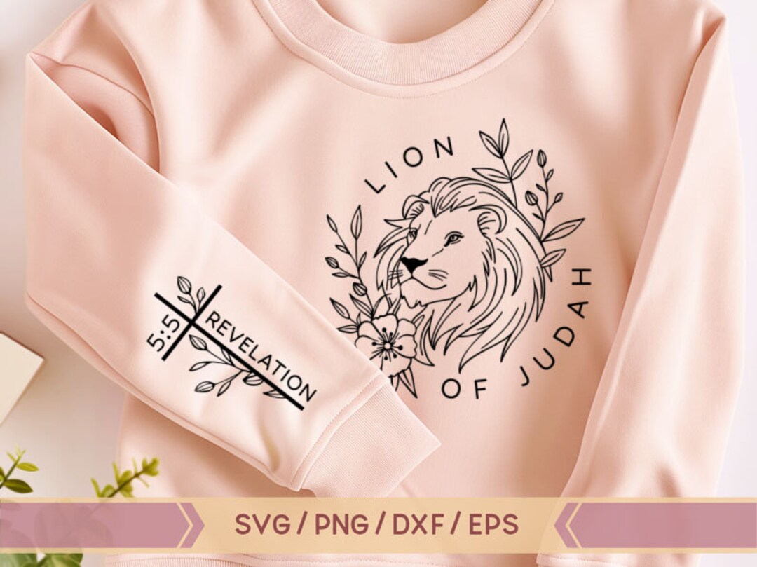 León de Judá Svg, Christian svg, Judá Svg, Versículo Bíblico svg ...