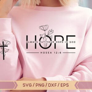 Hope Svg, Religious Svg, Faith Svg, Jesus Svg, Motivational Svg ...