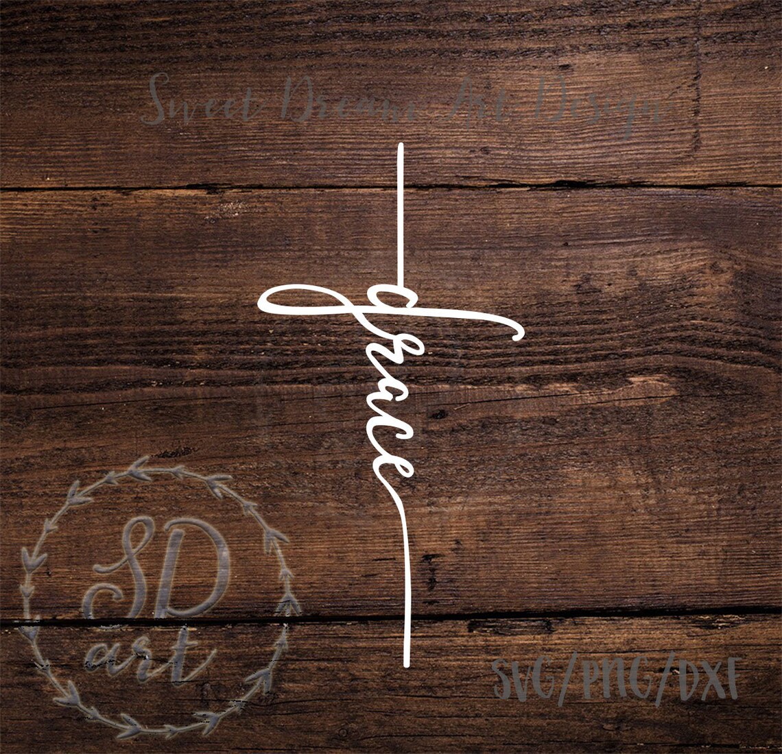 Grace Svg Grace Cross Svg Cross Grasse Svg God is Greater - Etsy