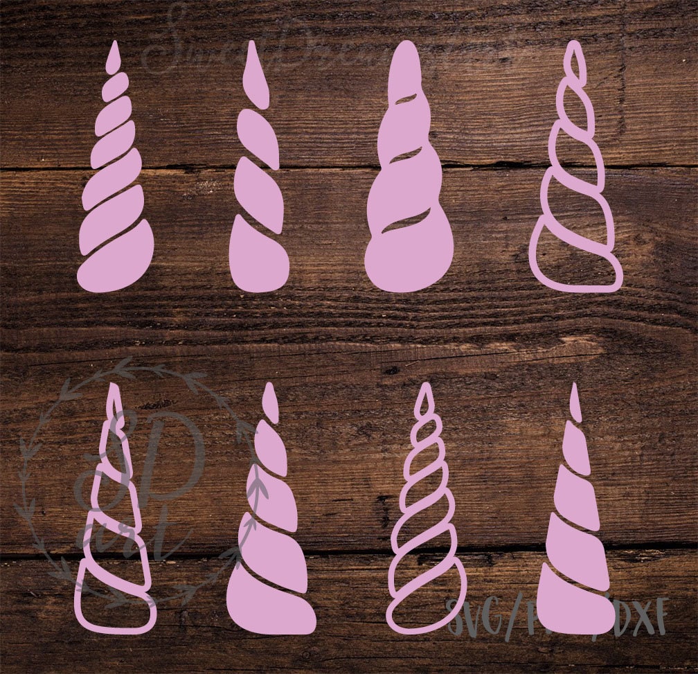 Unicorn Horn SVG File Unicorn Svghorn Svg Unicorn Horn Svg | Etsy