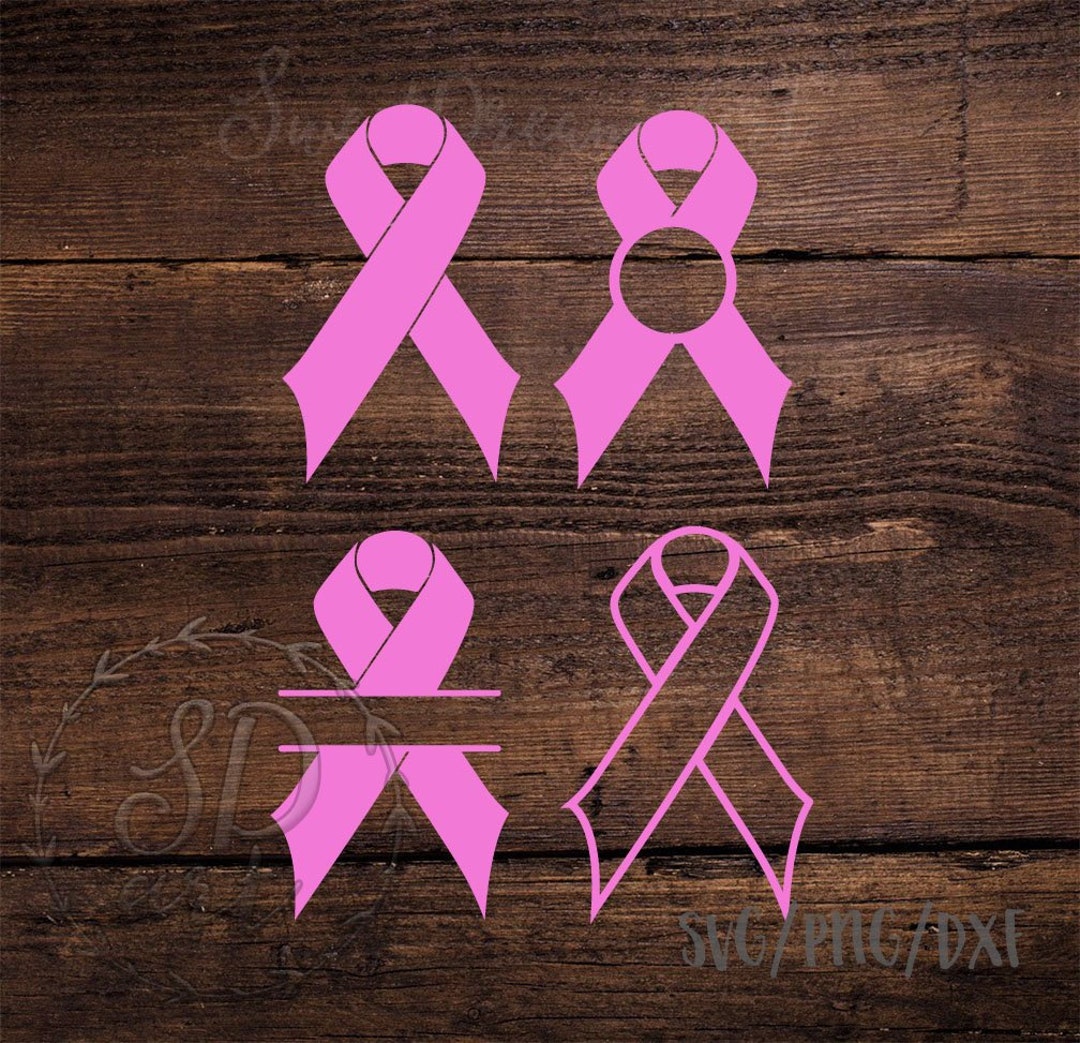 Pink Ribbon SVG Pink Ribbon Bundle SVG Hope Svg File Cancer Awareness ...