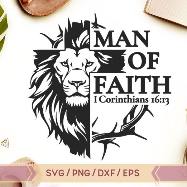 Man of God Svg - Etsy