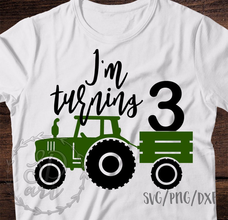 Birthday Boy Svg Im Turning Three Svg Birthday Boy Svg File Birthday ...
