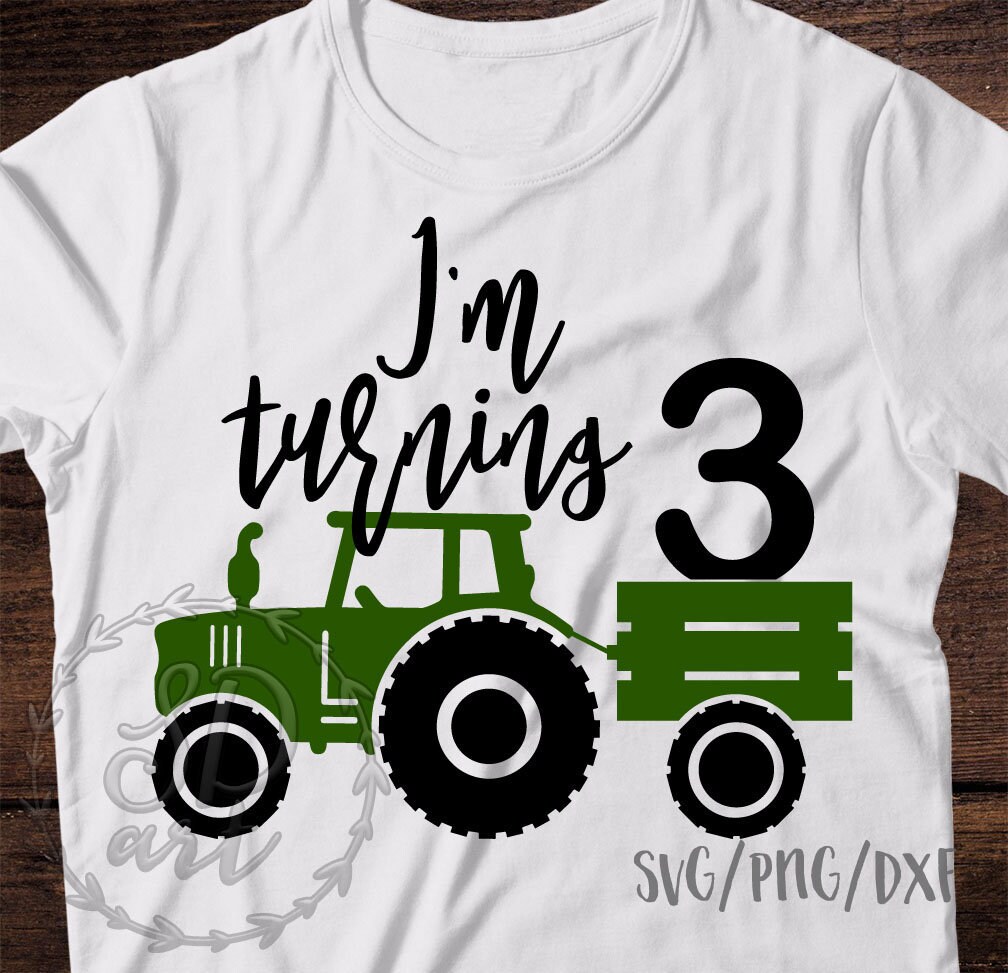 Birthday Boy Svg Im Turning Three Svg Birthday Boy Svg File - Etsy Canada