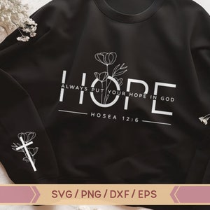 Hope Svg, Religious Svg, Faith Svg, Jesus Svg, Motivational Svg ...