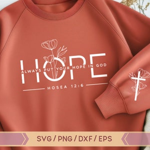 Hope Svg, Religious Svg, Faith Svg, Jesus Svg, Motivational Svg ...