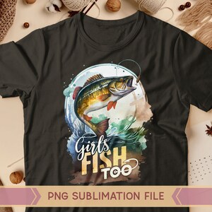 Girls Fish Too Png, Girls Fish Png, Girls Fishing Png, Fishing Girl Png ...