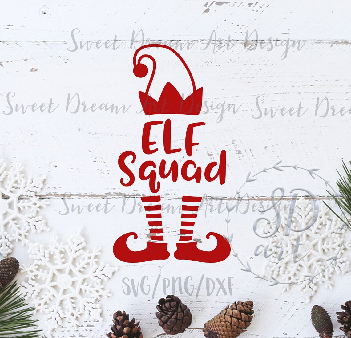Elf Squad Svg, Elf Svg, Funny Christmas Svg, Funny Elf Christmas Svg ...