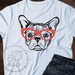 French Bulldog Svg,french Bulldog With Glasses Svg, French Bulldog Svg ...