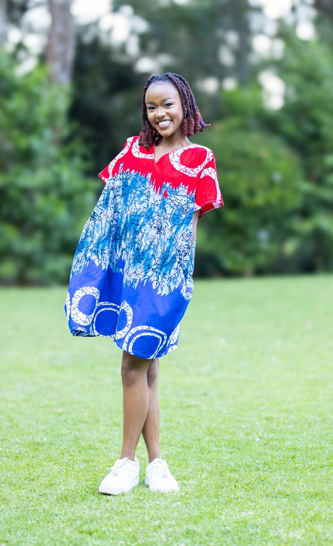 African Shift Dress, Ankara Dress, Ankara Short Dress, Ankara Shift ...