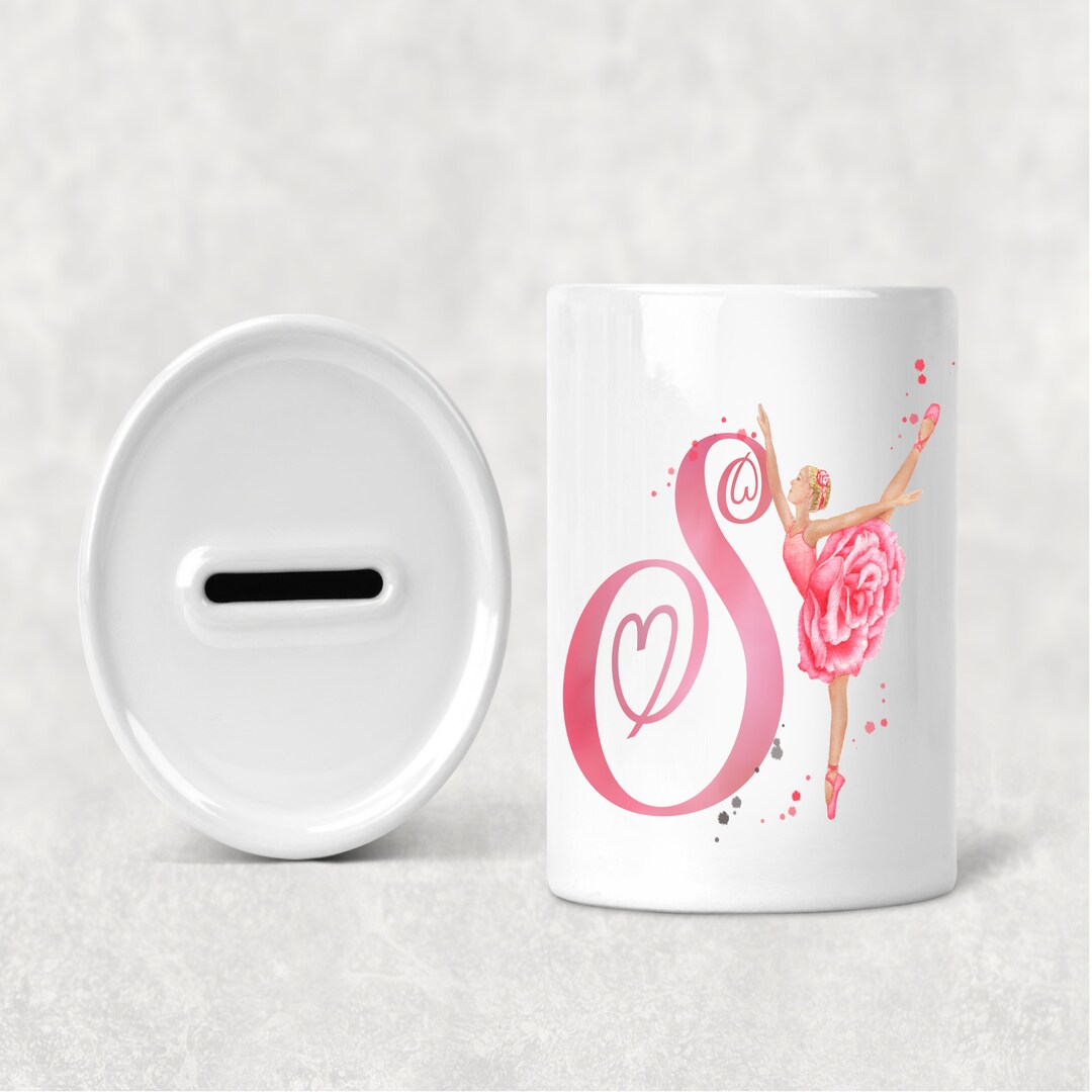 Ballet Dancer Money Box, Ballet, Personalised, Money Box - Etsy