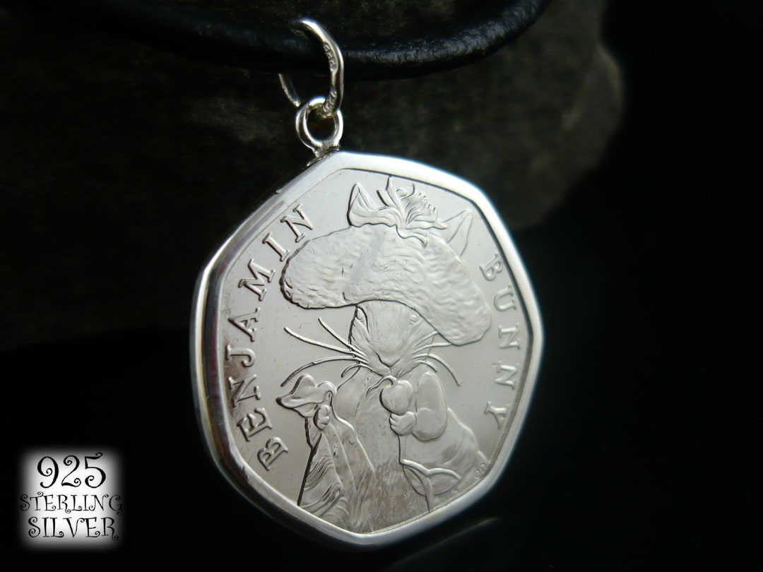 Fifty Pence 2017 Benjamin Bunny * Coin From United Kingdom * 925 ...