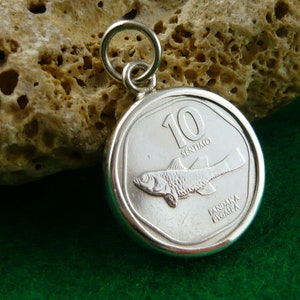 Pendant Coin Asia Philippines 1983 * 925 Sterling Silver * Gift ...