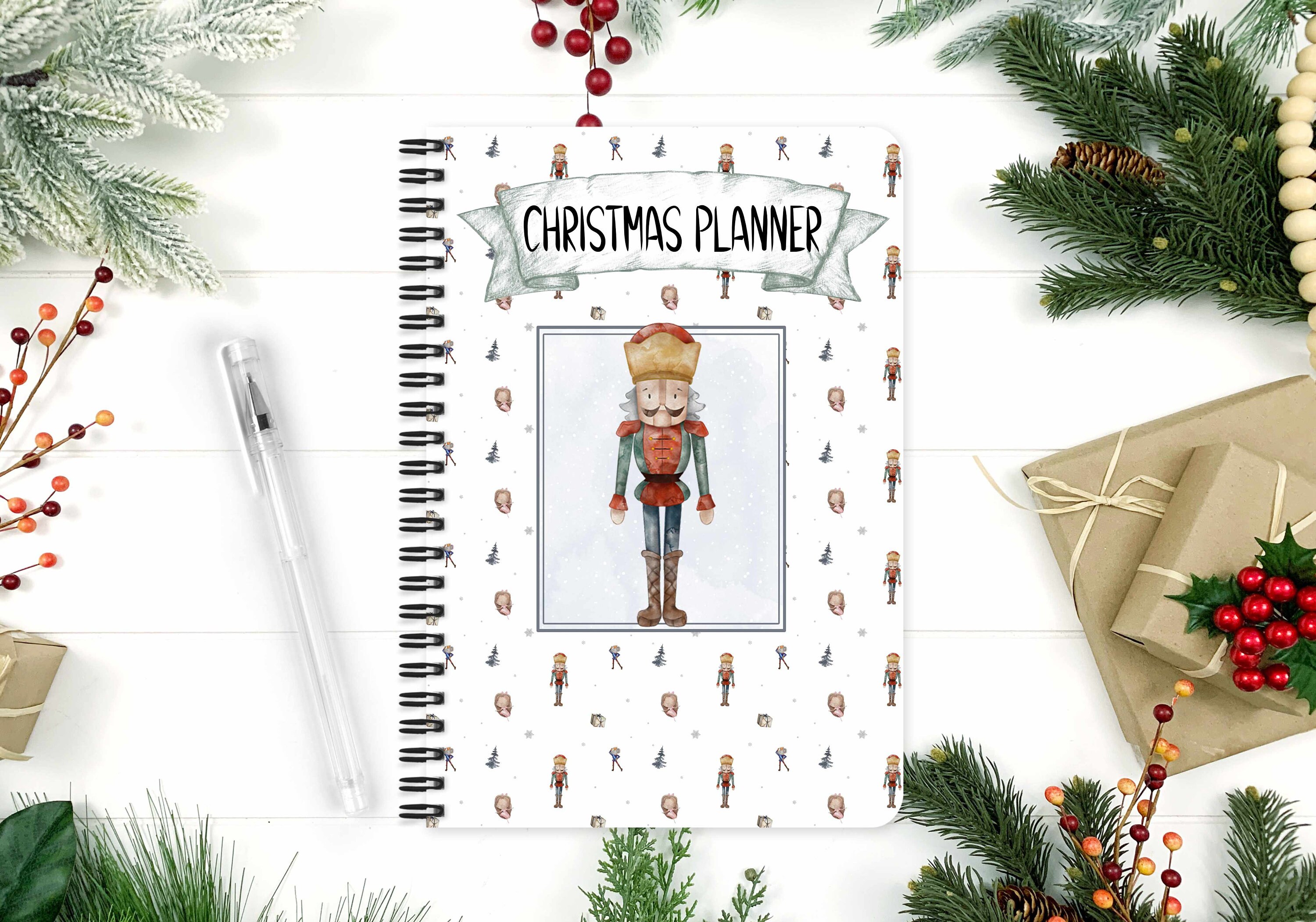 Personalised Christmas Planner Notebook A5 Christmas Planner - Etsy UK