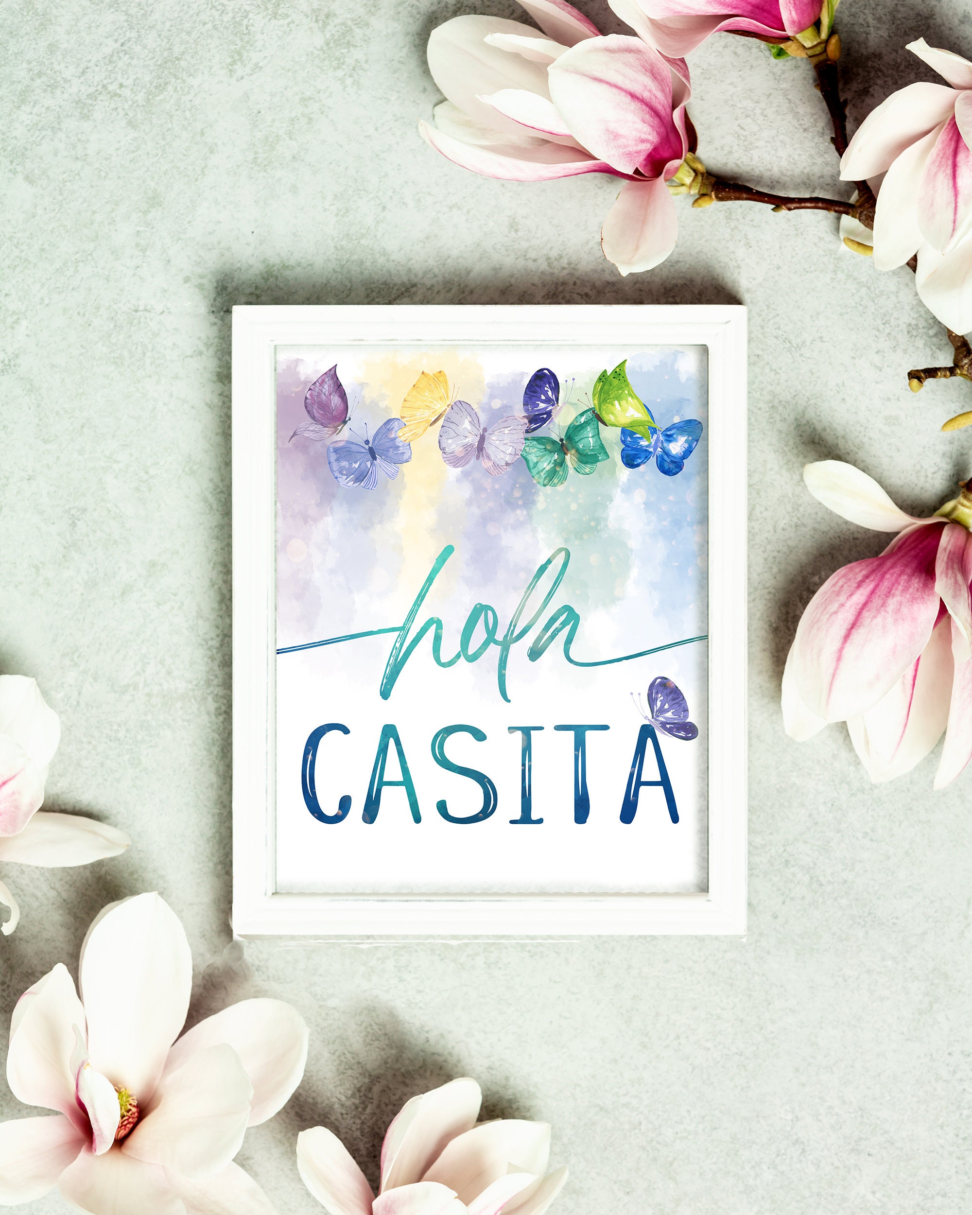 Digital PRINTABLE Encanto Wall Signs - Hola Casita / the Miracle is You ...
