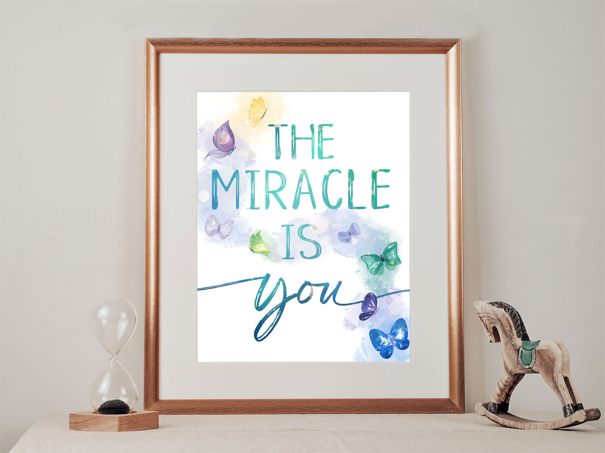 Digital PRINTABLE Encanto Wall Sign the Miracle is You - Etsy