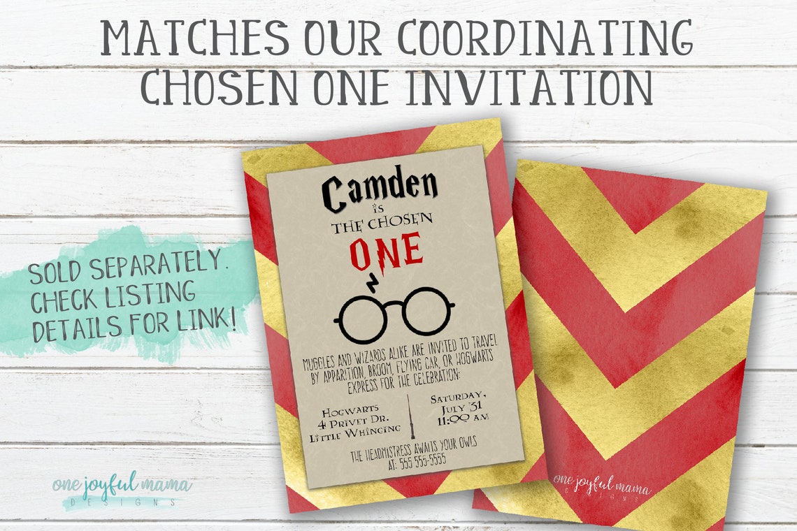 Wizarding World Party Decorations Printable Party Signs - Etsy