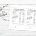 First Birthday Party Predictions - Questionnaire Activity Game - Gift ...