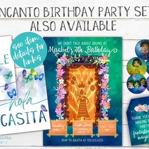 Digital PRINTABLE Encanto Wall Signs - Hola Casita / the Miracle is You ...