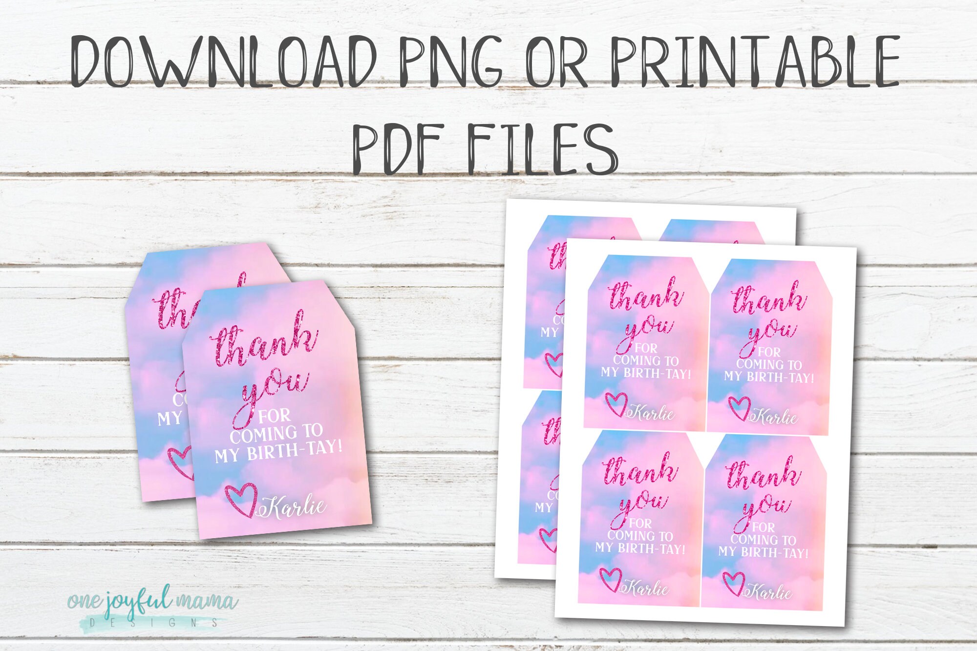 Taylor Swift Birth-tay Party Favor Tags | CUSTOMIZABLE | Watercolor Sky ...