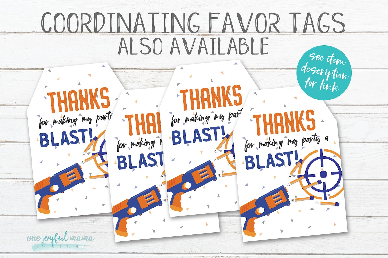 Nerf Birthday Party Invitation Boys Birthday Party DIY Customizable ...