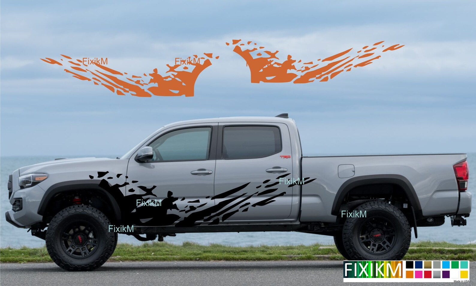MUD SPLASH Side Graphics Vinyl Decal Stickers UNIVERSAL Size - Etsy Canada