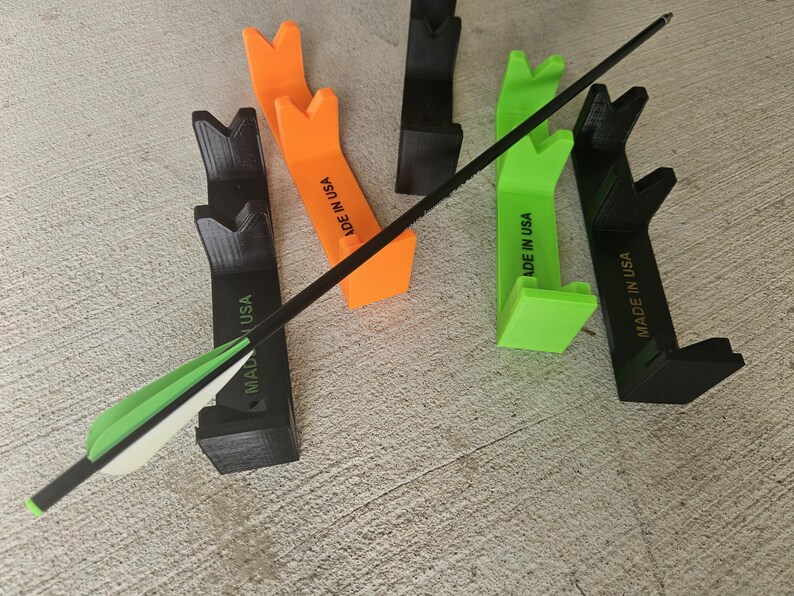 3D Printed Arrow Squaring Tool ASD PETG Black, Orange, Green — Archery ...