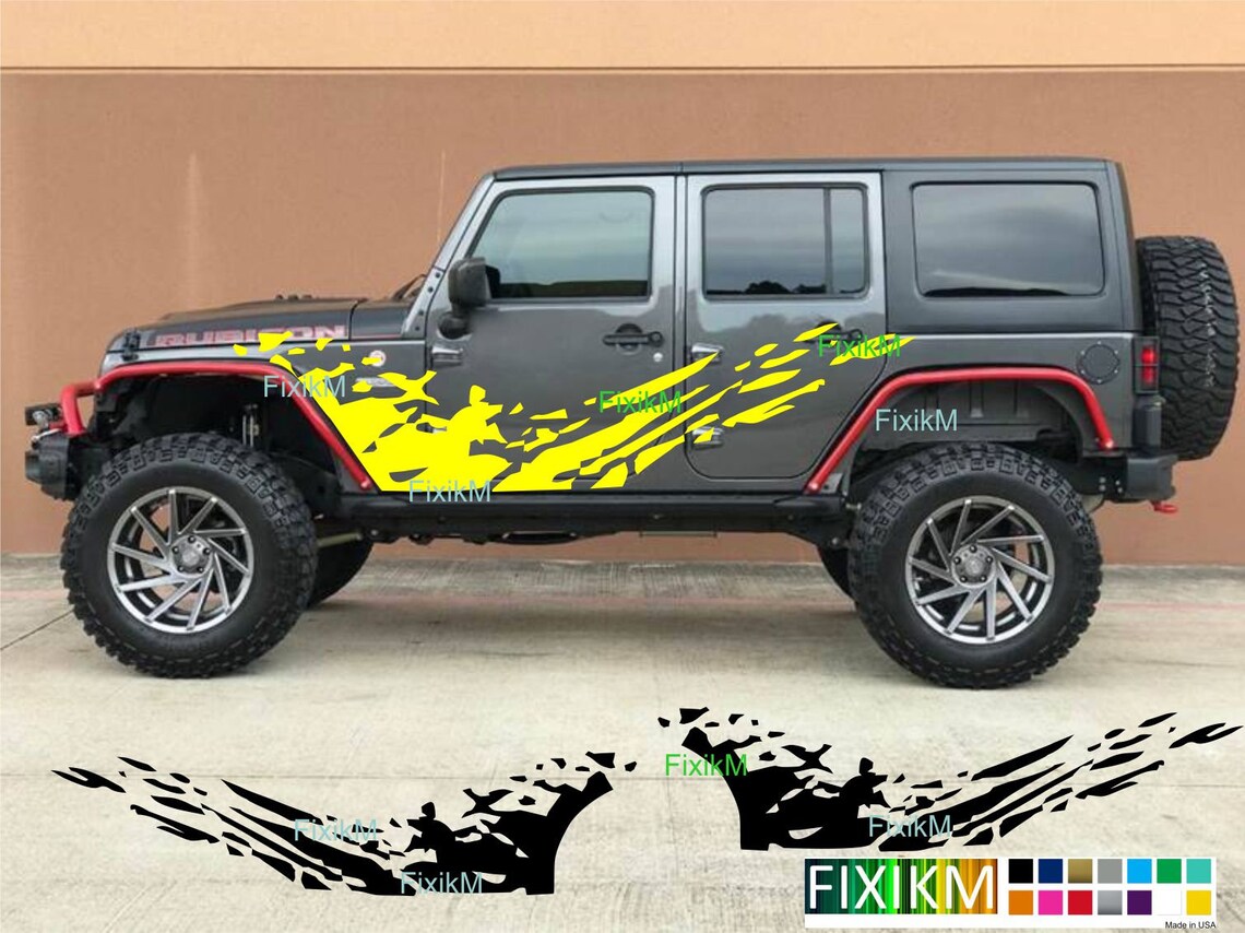MUD SPLASH Side Graphics Vinyl Decal Stickers UNIVERSAL Size - Etsy Canada